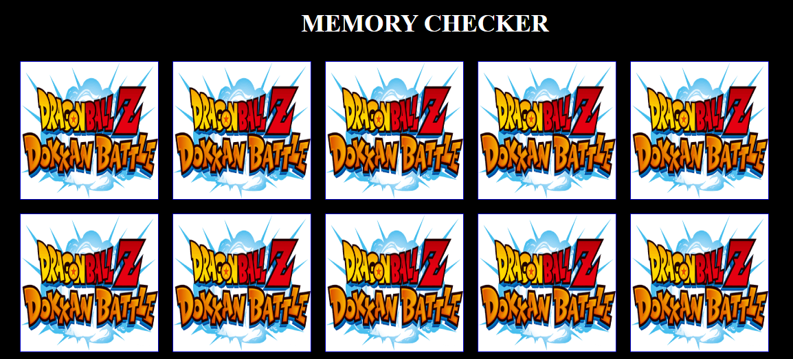 Simple Memory Checker Game In Javascript Free Source Code Sourcecodester